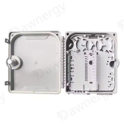 China Dawnergy DA-FDB-12A-A-8 Fiber Optic Distribution Box ABS IP65 240x205x60mm for sale