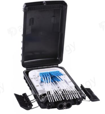 China Fiber Optic Distribution Box 16 Ports IP65 ABS+PC for FTTH Networks for sale