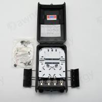 China CE RoHS FCC Certified 12 Fiber Distribution Box for FTTx Cold Rolled Steel Black for sale