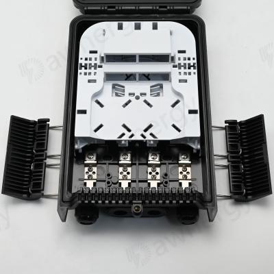 China 12 Fiber SM/MM Fiber Optic Termination Boxes For Improved Network Performance for sale