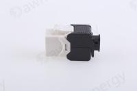 China CAT6 Keystone Jack 8P8C Network Module Contact Resistance ≤0.03Ω Gold Plated 6μm for sale