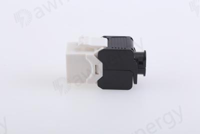 China CAT6 Keystone Jack 8P8C Network Module Contact Resistance ≤0.03Ω Gold Plated 6μm for sale