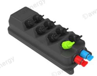China IP68 FTTH Fiber Optic Terminal Box 264x100x66.5mm for Outdoor Fiber Connections for sale