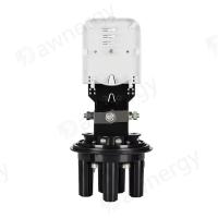China 48 Core Dome Fiber Optic Splice Closure IP68 PC Material 8-25mm Cable Diameter for sale
