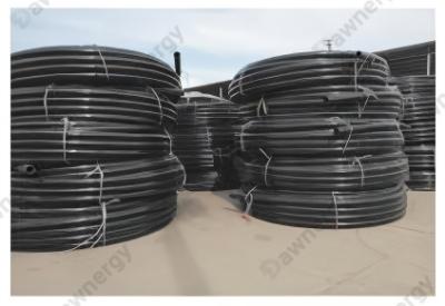 China HDPE Micro Duct 40/33mm Black Flexible Cable Protection Pipe -40°C to 70°C for sale