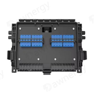China ABS Plastic Outdoor Fiber Distribution Box 48 Fibers 16 SC Adapter FTTH FDB for sale