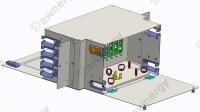China LAN/WAN Optical Distribution Frame With SC/APC Adapter Type And Black Or  Options for sale
