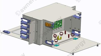 China LAN/WAN Optical Distribution Frame With SC/APC Adapter Type And Black Or  Options for sale
