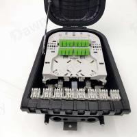 China FTTH Outdoor IP65 16 Port Fiber Distribution Box Wall or Pole Mounted 316x250x126mm for sale