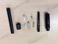 China 3mm Fiber Drop Cable with Black PVC Sheath and 0.9mm Tight Buffer for sale