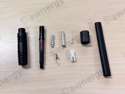 China 3IN1 Waterproof Fiber Optic Connector with 0.3dB Insertion Loss and 0.9mm Tight Buffer for FTTH Networks for sale
