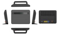 China DA-MR-R624-6 AX3000 Wi-Fi 6 Mesh Router with GPON 2.5Gbps Downstream 20KM Range for sale