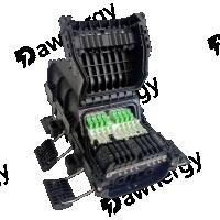 China 72F Fiber Optic Distribution Box IP68 PP Wall Mount Pole Mount FTTx for sale