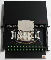 China 19-Inch Rack Mount Fiber Optic Distribution Frame 144 Cores Sliding Type for sale