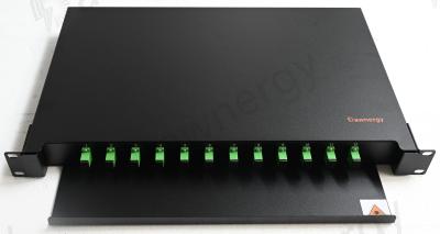 China 19-Inch Rack Mount Fiber Optic Distribution Frame 144 Cores Sliding Type for sale