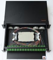 China 19-Inch Rack Mount Fiber Optic Distribution Frame 144 Cores Sliding Type for sale