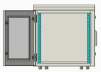 China DA-WC-9U Wall Cabinet for sale