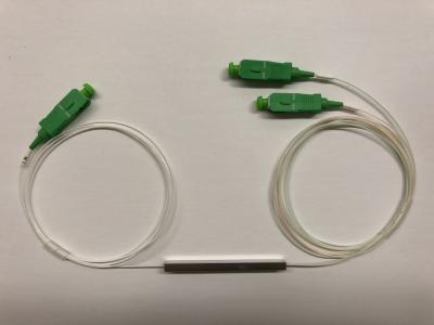 China 1x2 Mini Type SCAPC Fiber PLC Splitter for sale