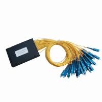 China 1x32 Cassette Type SC/UPC Fiber Optical PLC Splitter 120x80x18mm 1260-1650nm Telcordia Compliant for sale