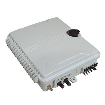 China DA-FDB-12A-A-5 Fiber Optic Distribution Box 12 Adapter Capacity IP65 Rated 235×215×75mm for sale