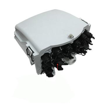 China DA-FDB-16E-PA-12 16-Core Fiber Optic Distribution Box IP65 Rated 208x241x117mm for sale