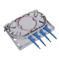 China DA-FDB-4X-A-1 4-Port SC/FC Fiber Optic Face Plate - 150x110x33mm Wall Mount Distribution Box for sale