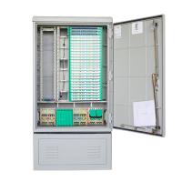 China 576 Core SMC Fiber Distribution Cabinet with IP65 Rating and Plug-in Splitter for FTTx Networks for sale