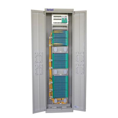 China GPX41-J Optical Distribution Frame 600mm Width with 504-720 Fiber Capacity for Cable Communication Systems for sale