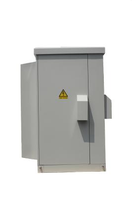 China 24U IP55 Outdoor Telecommunication Cabinet 1700x1350x800mm for Wireless Mobile Station with Heat Exchanger for sale