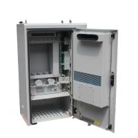 China 1332mm Outdoor Telecom Cabinet TYG06-HE02-M1 with 10U Rack Space and 80W/K Heat Exchange for sale
