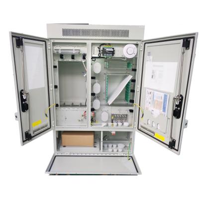 China 1200mm Outdoor Telecom Street Cabinet TYG06-HE02-S1 with 6U Rack Space and -45℃ to +50℃ Operating Range for sale