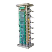 China GPX41-Z Main Optical Distribution Frame 720mm Width with 864-Core Capacity and -5°C to 40°C Operating Range for sale