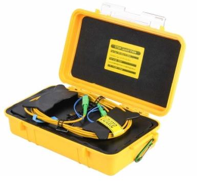 China Dead Zone Fiber Optic ODTR Tester with OTDR Launch Cable Test Kit - 100m to 2km Lengths, Single/Multi-mode Options for sale