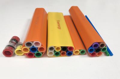 China Microduct HDPE Tube Bundle Direct Bury with 0.940 g/cm³ Density and 20 MPa Tensile Strength for Underground Fiber Optic Installation for sale