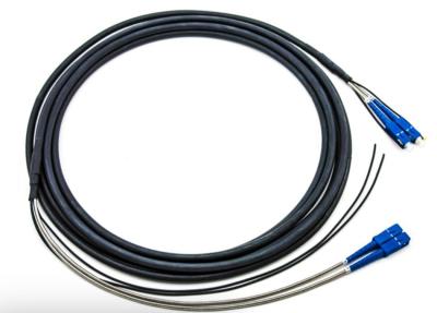 China FTTA Outdoor Remote Cable Patch Cord - 2/4 Core G657A1 Fiber with 7.0mm LSZH Jacket for -20°C to +60°C Operation for sale