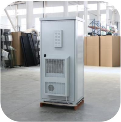 China DA-OC-42U Outdoor Communication Cabinet - 700x700x2200mm IP65 Rated with 1500W Cooling Capacity for sale