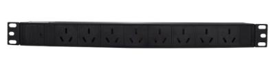 China 8X15A Power Distribution Unit with 8 America Sockets 125VAC 1875W Capacity for Data Centers for sale