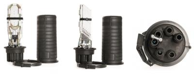 China 144 Core Dome Type Fiber Optic Splice Closure - IP68 Rated, 225×455mm, 144 Fiber Capacity for sale