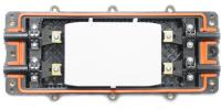 China 48 Core In-line Type Fiber Optic Splice Closure with 4 Ports and 340x150x70mm Dimensions for sale