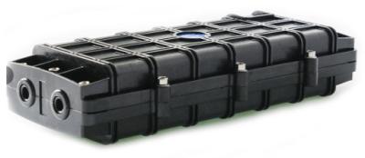 China 48 Fiber Splice Closure 4 Cable Ports PC Plastic Material for sale