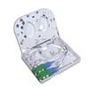 China DA-FDB-2G-A-8 ANATEL Fiber Optic Socket Indoor Wall Mount 2-Port SC Adapter 105x82x23mm for sale
