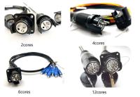 China Outdoor Tactical Fiber Optic Cable Assembly with Military Connector - 2-12 Cores, IP67 Rated, -40°C to +85°C Operating Range for sale