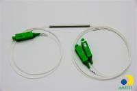 China DA-FBT 1x2 FBT Fiber Optical Coupler with ±40nm Bandwidth and ≤3.4dB Insertion Loss for 1310/1550nm Networks for sale