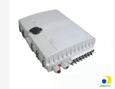 China 16 Core Fiber Optic Distribution Box 295×220×85mm with 16 SC/32 LC Capacity for FTTx Networks for sale