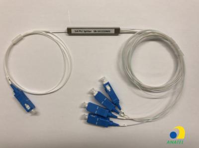 China 1x4 Mini Type SCUPC Fiber PLC Splitter for sale