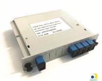 China 1x4 Plug-in Type SC UPC Fiber Optical PLC Splitter for sale