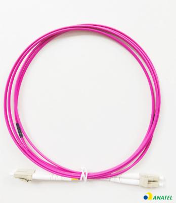 China Single Mode Fiber Optic Patch Cord 50 UPC Simplex Duplex with 0.3dB Insertion Loss and -40°C to +85°C Temperature Range for sale