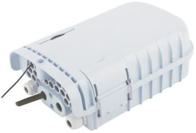 China 16 Core Fiber Optic Distribution Box 287x172x102mm with 16 Splice Capacity and PLC Splitter Support for sale