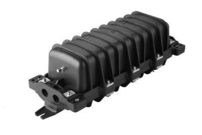 China 72 Core In-Line Fiber Optic Splice Closure with IP68 Rating and 645×220×175mm Dimensions for sale