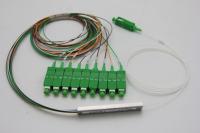 China 1x9 Mini Type SCAPC Fiber PLC Splitter for sale